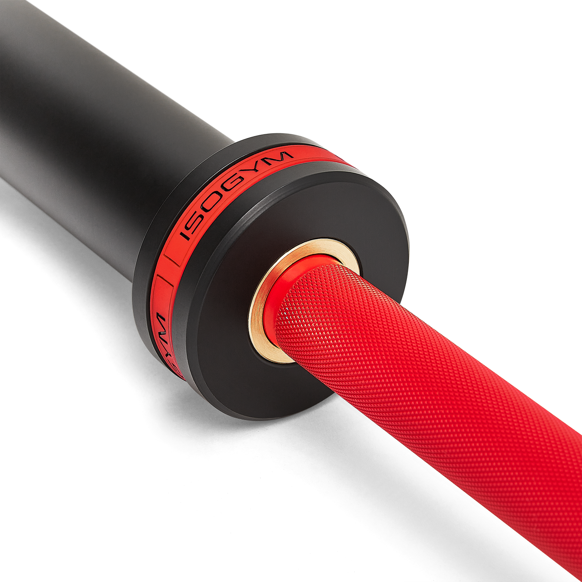 ISOGYM Olympic 20kg 'Competition' Cerakote Machine Gunned Barbell