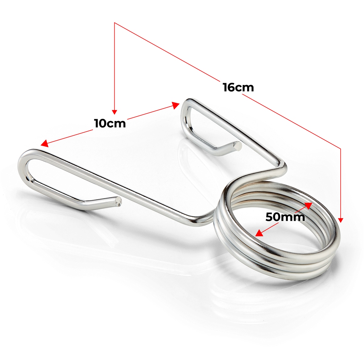 ISOGYM Spring Barbell Collars 50mm (Pairs)